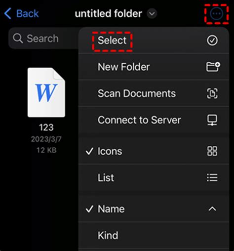 How To Move Files From One Folder To Another In ICloud Drive