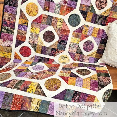 Dot To Dot Quilt Pattern Pdf Digital Download Etsy