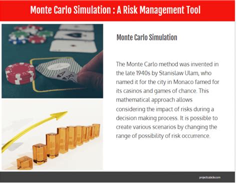 Monte Carlo Simulation Example And Solution Projectcubicle