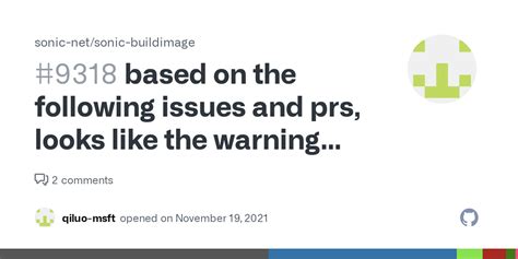 Based On The Following Issues And Prs Looks Like The Warning Message Can Be Skipped Using The