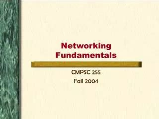 PPT Networking Fundamentals PowerPoint Presentation Free Download ID