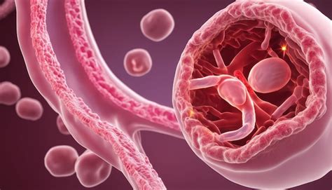 Premium Photo A Microscopic View Of A Cells Interior Showcasing Its Intricate Structure