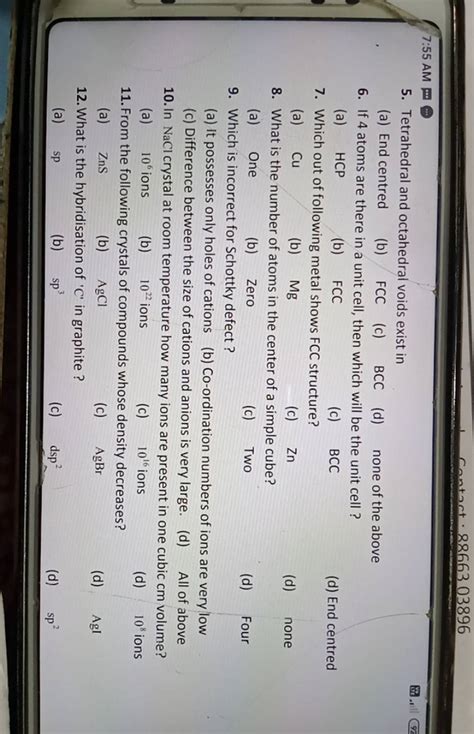 if 4 atoms are there in a unit cell then which will be the unit cell