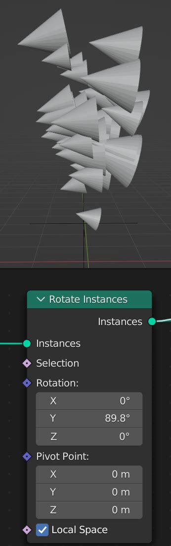 Rotate Instances Using World Space Orientation But Local Pivot
