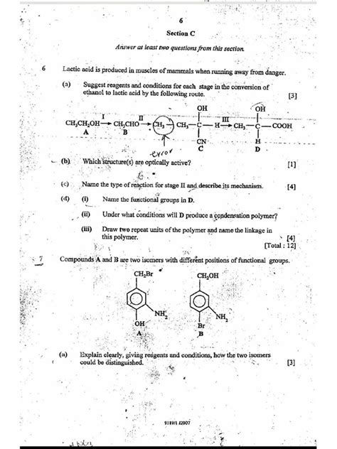 Zimsec Past Exams Organic Chem By Deal Dylan Pdf
