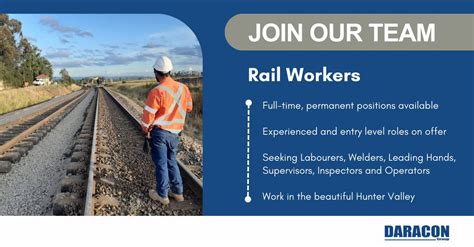 Daracon Group On Linkedin Rail Workers Job In Singleton Newcastle
