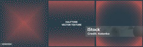 Vector Halftone Pattern Texture Gradient Screen Background Half Tone Dot Texture Gradation