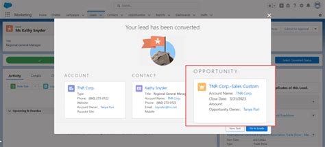 How To Convert Lead To Account Contact Or Opportunity In Salesforce Salesforce Faqs