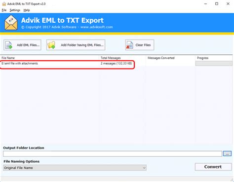 Extract Attachments From EML Files In Bulk