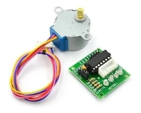 Motor De Passo 28byj 48 5v Drive Uln2003 P Arduino Mercadolivre