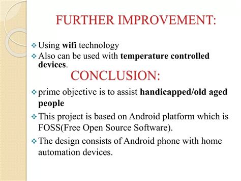 Android Based Home Automation Pptx