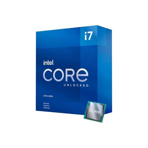 Intel Core I7 11700kf Octa Core Cpu With Hyperthreading No Cooler Unlocked Multiplier No