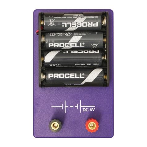 Psu Base Modular Electricity Components Battery Holder 4 X Aa Cells