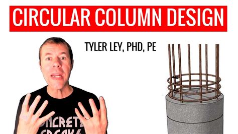 Column Design Example Reinforced Concrete Circular Column High Moment Youtube