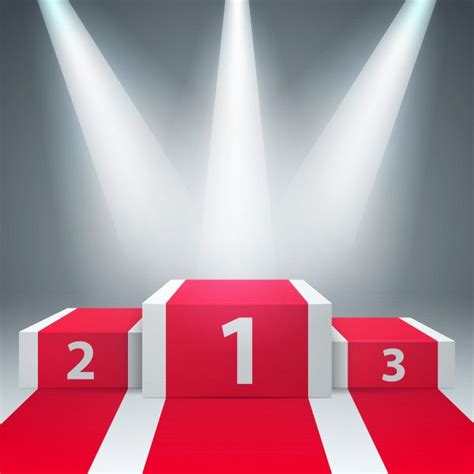 Пьедестал для победителей Премиум векторы Пьедестал Карта желаний Картинки