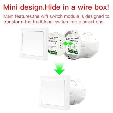Diy Smart Switch Zigbee Relay Module Smart Life Grandado