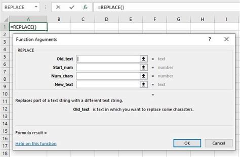 Excel Replace Function How To Use Examples And Template