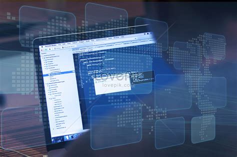 Lovepik صورة  500516320 Id خلاق بحث صور خلفية تكنولوجيا برمجة