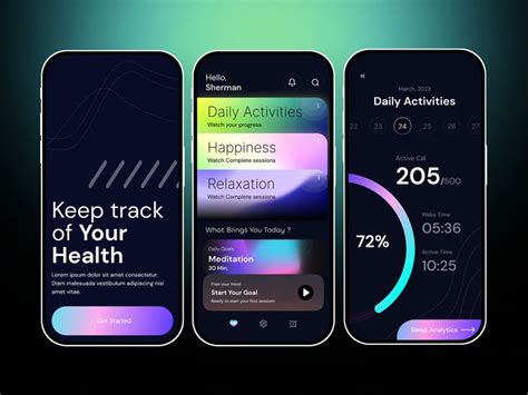 Self Development App Design Mobile App By Lazy Kar For Lazyinterface Ui
