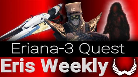 Eriana 3 Quest Every Step Destiny 2 Shadowkeep Youtube