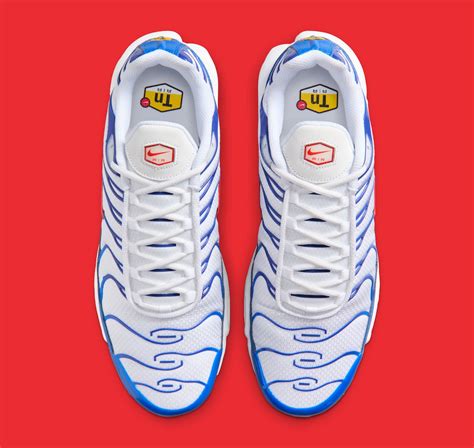 Nike Air Max Plus White Signal Blue Dm0032 107