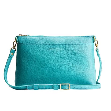 Turquoise Leather Purse Everything Turquoise