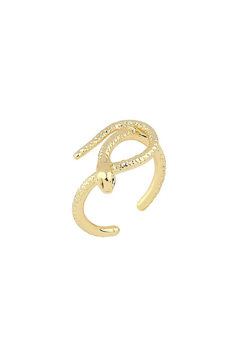 Python Snake Ring Adjustable Serpent Ring App