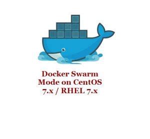 Docker Swarm Mode CentOS RHEL