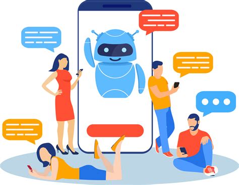 Chatbot Ai And Customer Service Concept 38966601 Png