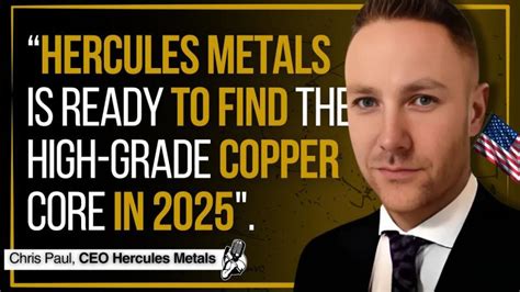 Copper High Grade Porphyry Potential In Idaho Hercules Metals Ceo