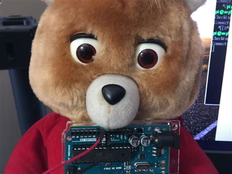 A Teddy Ruxpin An Arduino A Raspberry Pi Amazon Alexa What Could Go Wrong Teddy