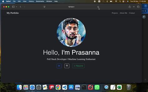 Prasanna Kumaran On Linkedin 🚀 Full Stack Portfolio Html Css Bootstrap Django Python