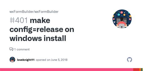 make config release on windows install · issue 401 · wxformbuilder