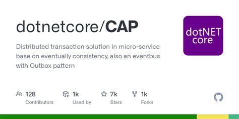 GitHub Dotnetcore CAP Distributed Transaction Solution In Micro Service Base On Eventually