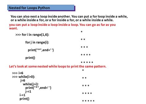 Loops In Python While For Nested Loop Pass Continue And Break