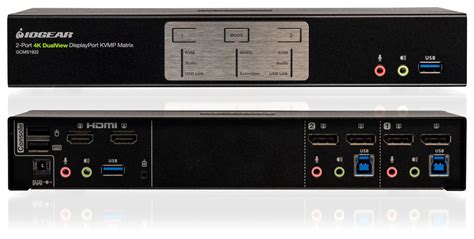 Iogears Mouse Sharing Hub Lets The On Screen Cursor Jump Between Two Different Computers