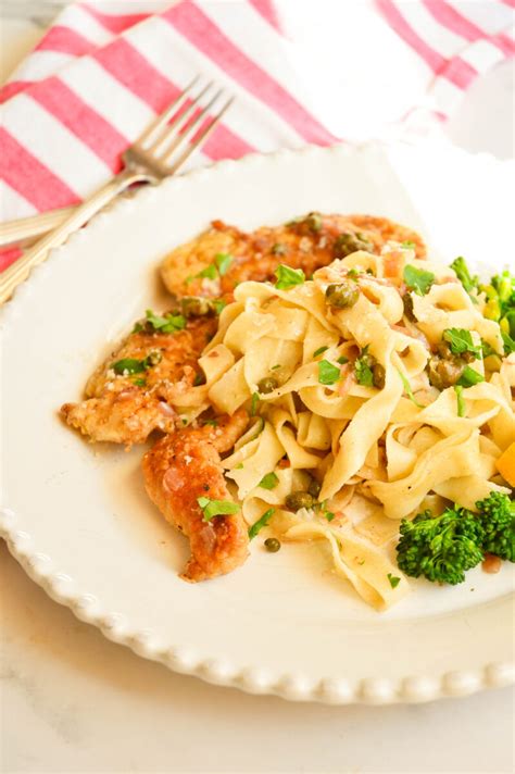 Chicken Piccata With The Best Side Dishes This Is How I Cook