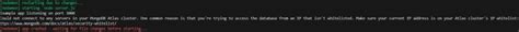 how i fixed a mongodb connection error with mongoose suriya narayanan k r posted on the topic
