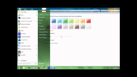 How To Change The Taskbar Colour YouTube