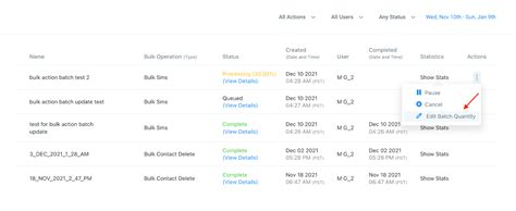 Editing Pending And Processing Bulk Actions For Gohighlevel Growthable