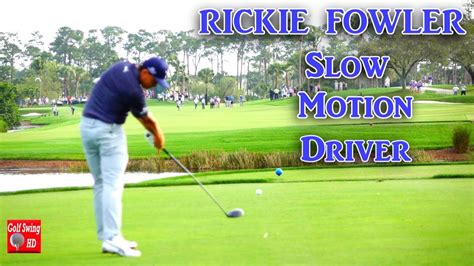 Rickie Fowler 120fps Dtl Slow Motion Driver Golf Swing 1080 Hd Youtube