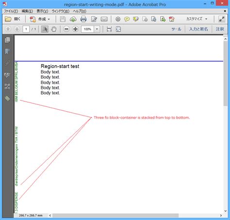 Xslt Unable To Display All Lines In The Region Start In The Pdf File