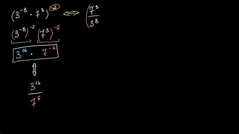 Добутки та частки степенів з відємним показником Вирази зі степенями Основи алгебри Академія