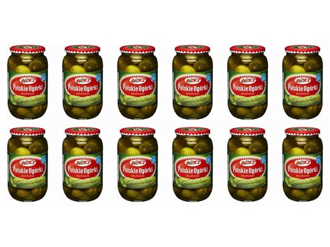 Bicks Polskie Ogorki Dill Pickles 1l 33 81 Fl Oz 12 Count