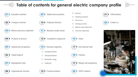 Top 10 General Electric Company Profile Powerpoint Presentation