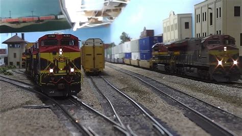 Ho Scale Kcs Mainline Action At Goldenspike Part 1 Youtube