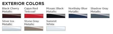 Chevrolet Malibu Paint Codes And Color Charts