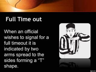 Hands Signal In Basketballpptx