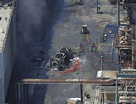 Chevron Fire Ignited By Idling Rig