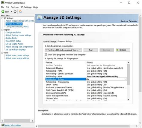 8 Aspects Best NVIDIA Control Panel Settings For Gaming MiniTool
